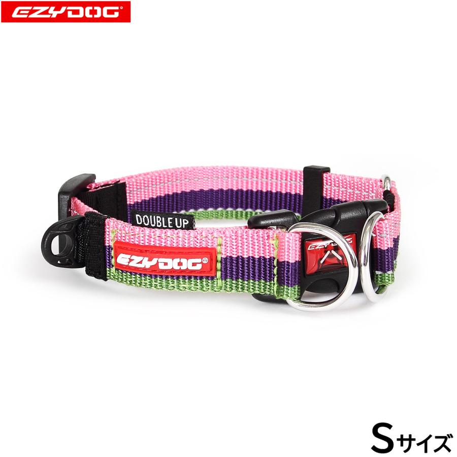 イージードッグ EZYDOG ダブルロックカラー S バブルガム 首輪 2重固定 反射 小型犬 : ペットショップneel - 通販 - Yahoo!ショッピング