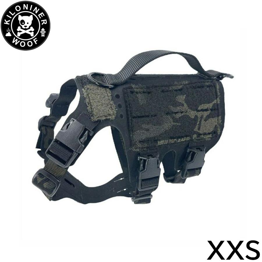 KILONINER キロナイナー M5ライトハーネス XXS Multicam Black 胴輪 ワッペンでカスタマイズ可 小型犬 超小型犬 : ペットショップneel - 通販 ...