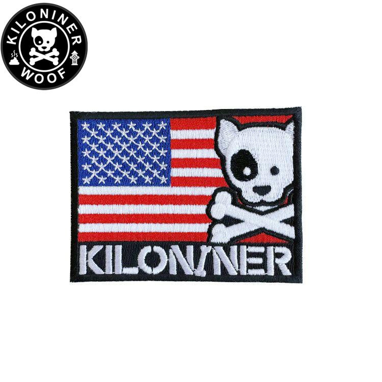 倍々+5倍！最大ポイント30倍！本日限定！KILONINER キロナイナー カスタマイズ用パッチ Kiloniner Skull Flag Patch ワッペン : ペットショップ ...