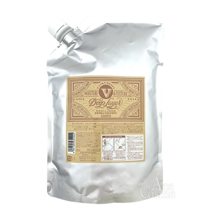 Deep Layer（ディープレイヤー） ExV シャンプー 750ml レフィル Deep Layer EXTRA VELVETY : Ace Cosme Yahoo!ショッピング店 ...