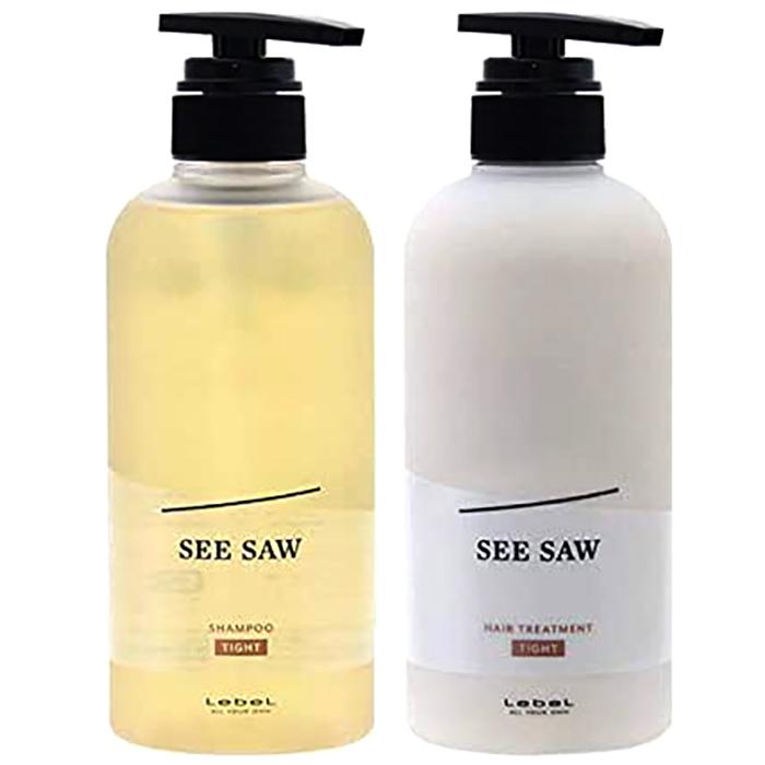 ルベル シーソー 選べる3タイプ シャンプー500mL＆トリートメント500gセット バランス スムース タイト LebeL SEESAW : seesaw500v-3type : Ace ...