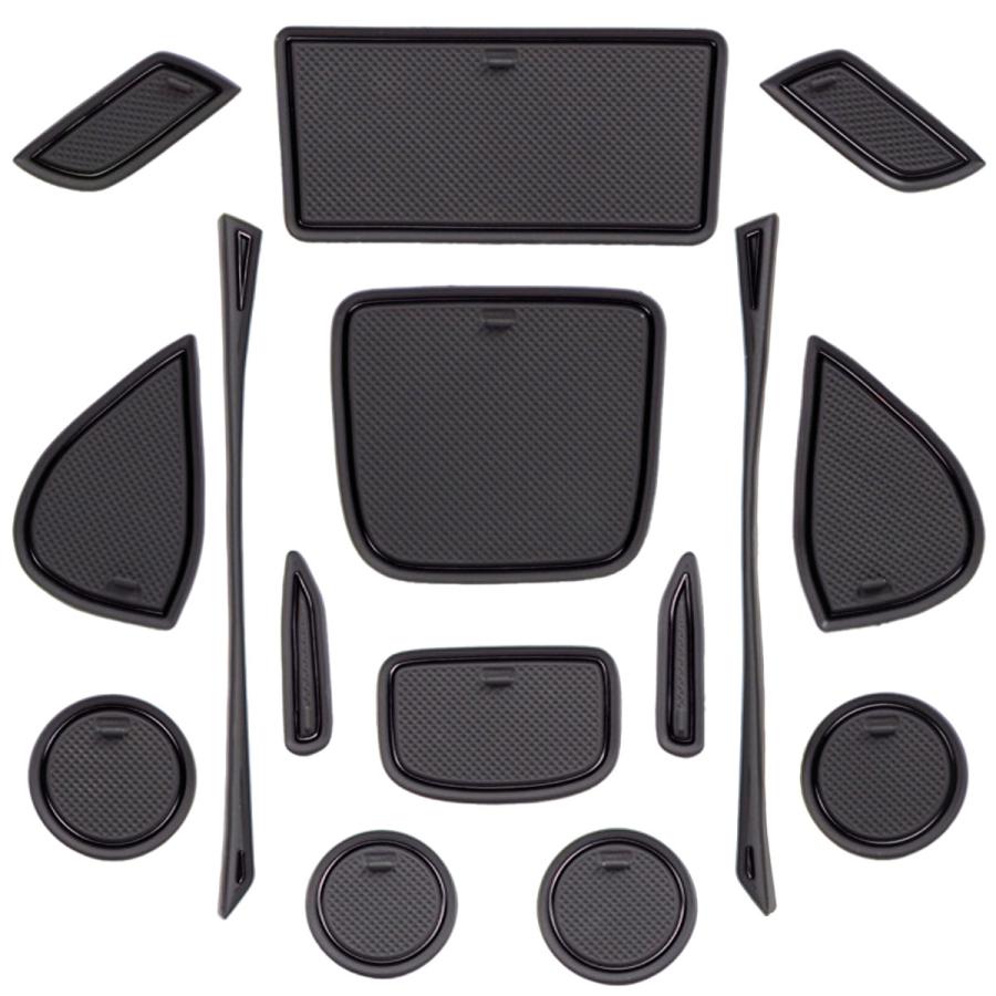 ヤリスクロス ポケットマット ラバーマット トヨタ フロアマット すべり止め ゴムマット ノンスリップ 騒音防止 キズ防止 車種専用設計 15枚セット ネグエス : y-3595-3598 ...