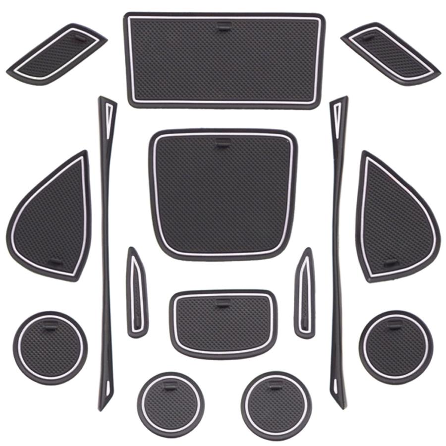 ヤリスクロス ポケットマット ラバーマット トヨタ フロアマット すべり止め ゴムマット ノンスリップ 騒音防止 キズ防止 車種専用設計 15枚セット ネグエス : y-3595-3598 ...