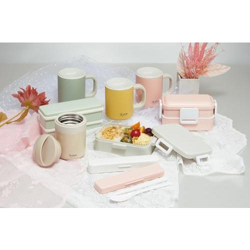 スケーターSkater 弁当箱 くすみグリーン 630ml 2段 シリコン製内蓋スリムタイプ 女性用 日本製 SSLW6AG-A : ねいろ店 - 通販 - Yahoo!ショッピング