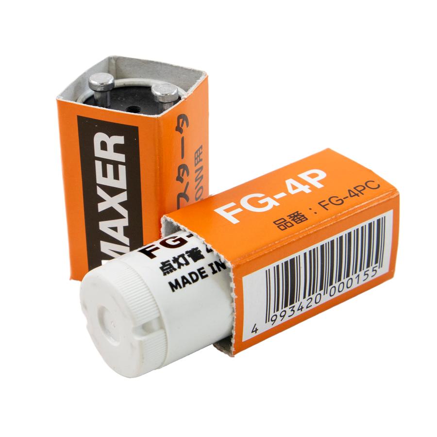 マクサー電機 グロー球 P形 FG-4P 25個 40W 用 口金 P21 2本足 簡易包装品 業務用 備蓄用 : ku83f3f6447a : ねいろ店 - 通販 - Yahoo!ショッピング