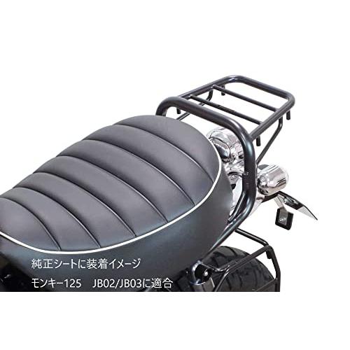 スペシャルパーツ武川 TAKEGAWA ラージリアキャリア ブラック塗装 モンキー125JB02/JB03 09-11-0288 ブラック : ねいろ店 - 通販 - Yahoo!ショッピング