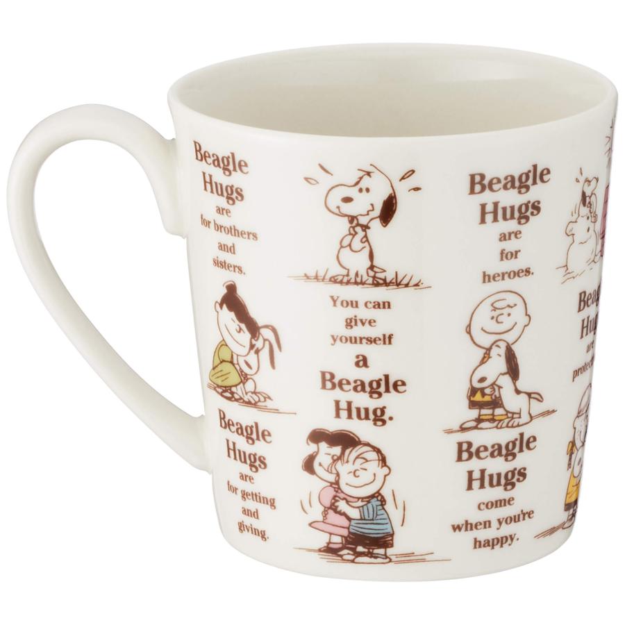 PEANUTSピーナッツ スヌーピー ピーナッツ ハグ たっぷり マグカップ 350ml 白 604138 : ねいろ店 - 通販 - Yahoo!ショッピング