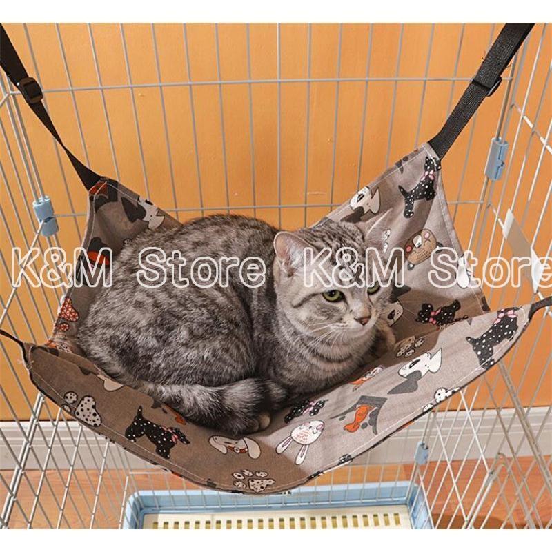ポイント消化 猫 ハンモック 猫用 ベッド ペット 洗える ゲージ キャット 小動物 ハンモッグ かわいい 遊び場 リバーシブル 取付簡単 :m12843:neiru - 通販 - Yahoo ...