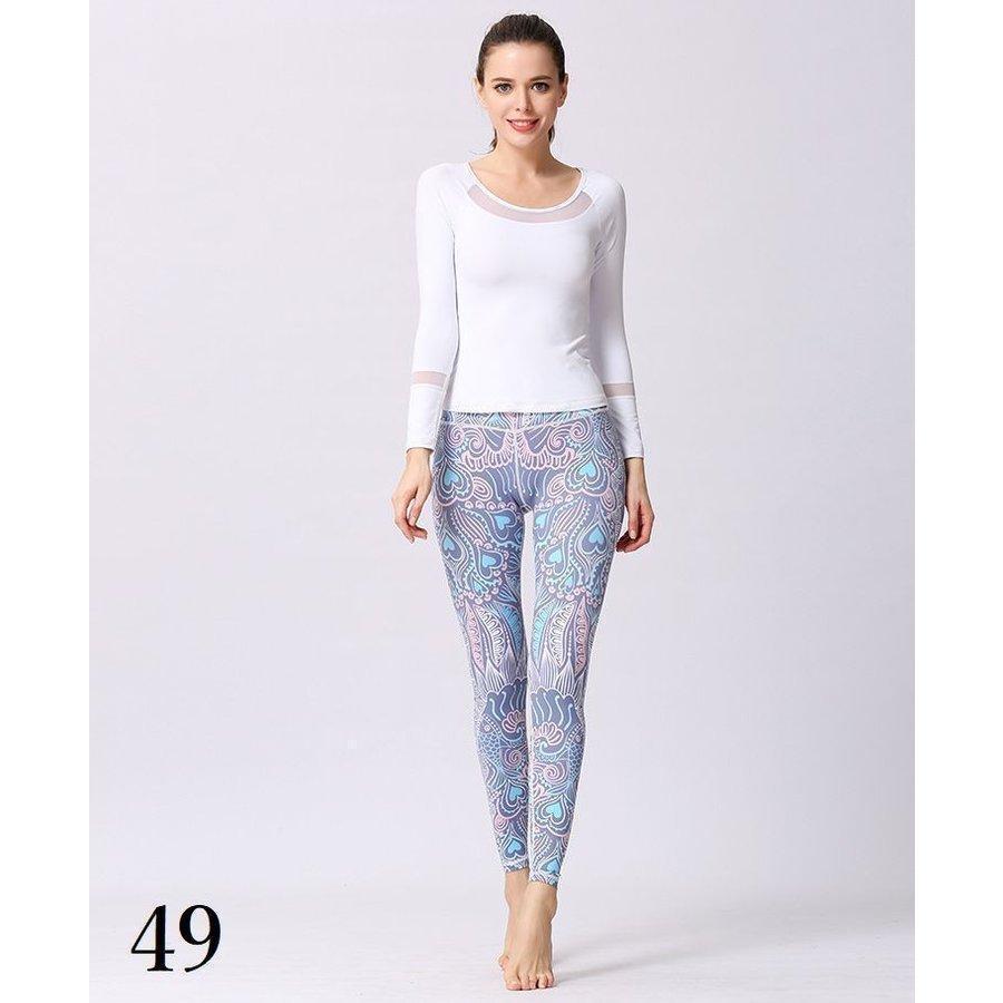 ポイント消化 ヨガパンツ フィットネスウェア レディース レギンス スパッツ 9分丈 アンクル丈 ヨガウェア ハイウエスト スポーツウェア ...