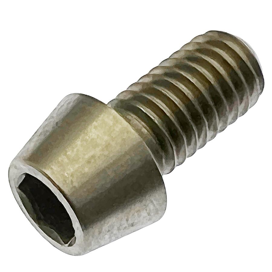 純チタン テーパー キャップ ボルト M8x長さ15mm 1本入 軽量化パーツ 六角穴付 : ネジの永井 - 通販 - Yahoo!ショッピング