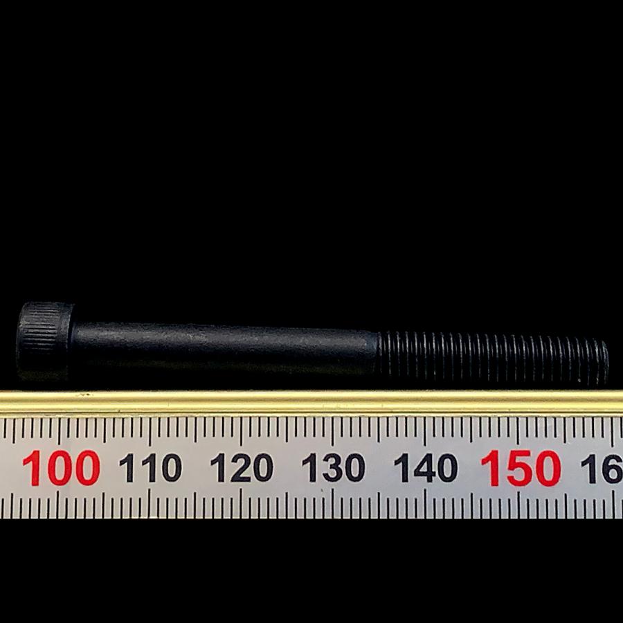 バイク用 鉄 SCM435／FA特殊防錆コート 六角穴付 高強度 キャップボルト M6 x 長さ60mm 2本入 強度12.9 マットブラック超防錆加工 : ネジの永井 - 通販 ...