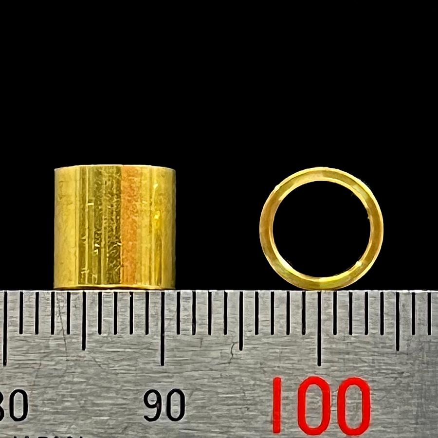 スペーサー 真鍮 M6 用 内径6.2mm 外径8mm 長さ8mm 2個入 : ネジの永井 - 通販 - Yahoo!ショッピング