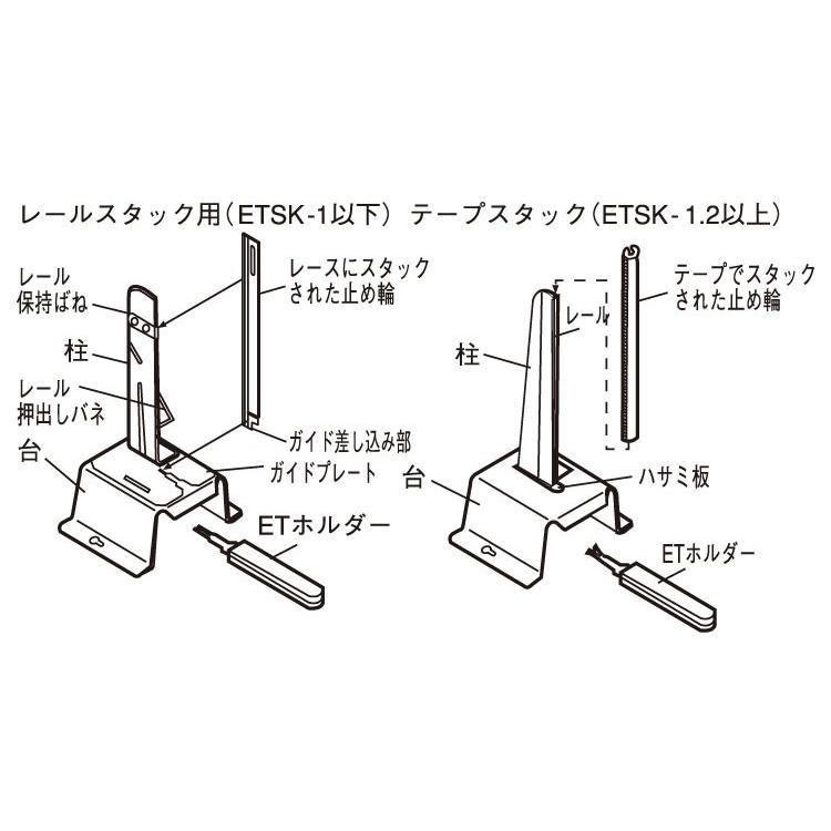 E形スタンド ETSK-6 鉄 生地 【1本】 : ネジクル - 通販 - Yahoo!ショッピング