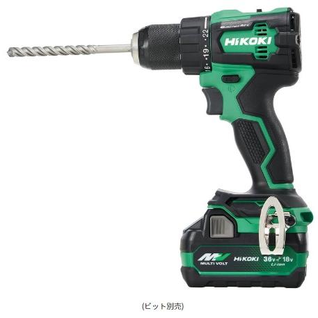 18V コードレス振動ドライバドリル DV18DE(2XPZ) ハイコーキ HiKOKI ・ DV18DBSL(2LXPK) の後継品 ...