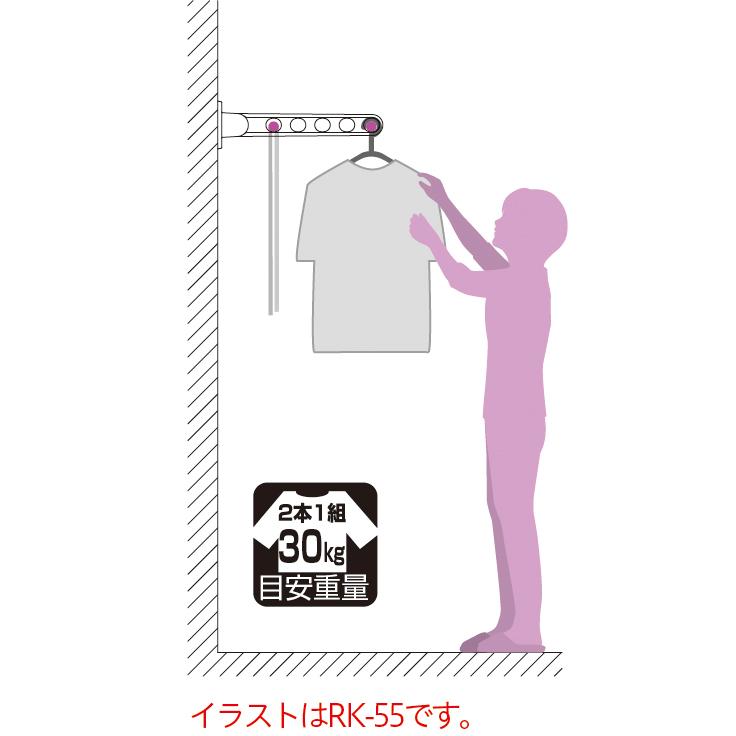 ホスクリーン RK-65 [2本入] 川口技研 ステンカラー RK-65-ST ・ ダークブロンズ RK-65-DB ピュアホワイト RK-65-PW ブラック RK-65-BL : 金物専門 ...
