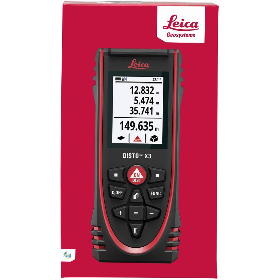 Tajima レーザー距離計 ライカディスト X3 DISTO-X3 TJMデザイン : 金物専門店ネジロク Yahoo!店 - 通販 - Yahoo!ショッピング