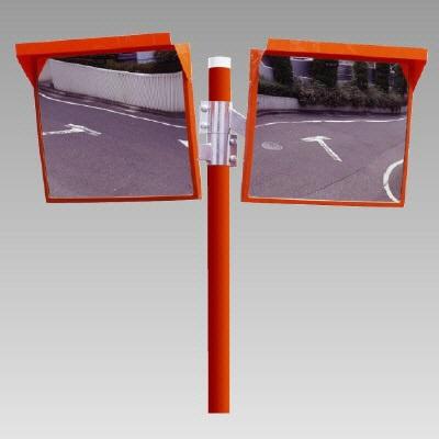 カーブミラー（500×600mm W） 384-30 ユニット : 金物専門店ネジロク Yahoo!店 - 通販 - Yahoo!ショッピング