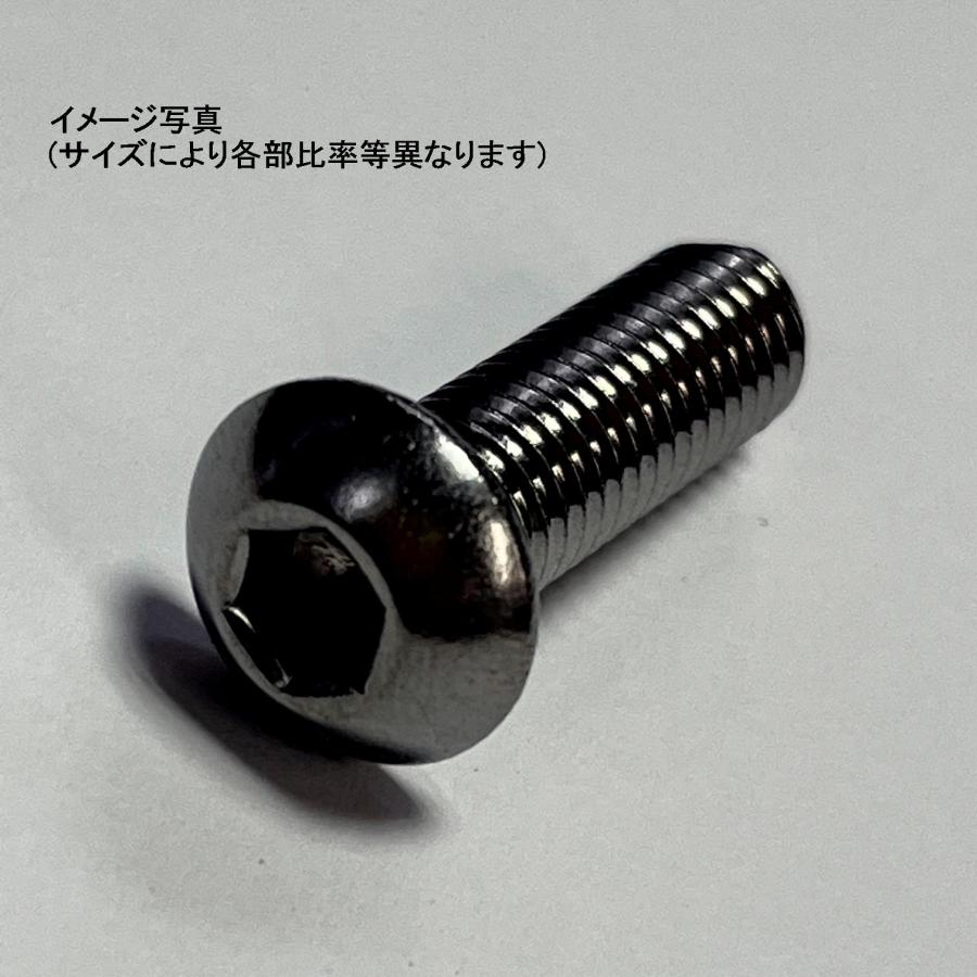 M10(P=1.25) X50 細目 黒クロメート ボタンキャップ : ねじ各種とリコイルのnejiya.jp - 通販 - Yahoo!ショッピング