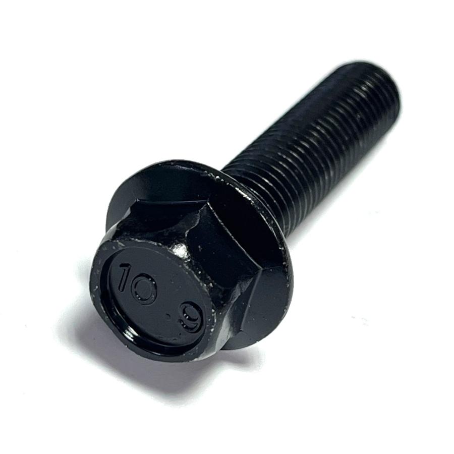 M10(P=1.25) X40L 10.9フランジボルト(10.9三価黒メッキ) : ねじ各種とリコイルのnejiya.jp - 通販 - Yahoo!ショッピング