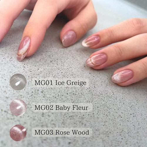 Naility! ステップレスジェル シアーマグ MG02 ベビーフルール マグネットジェル マグ カラージェル ネイリティー : ネイル用品ネルパラ - 通販 - Yahoo!ショッピング
