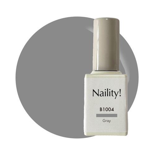 Naility! B1004 グレー 【ネイリティー カラージェル ジェルネイル はけ付きボトルタイプ 簡単セルフネイル 高発色】 : ネイル用品ネルパラ - 通販 - Yahoo!ショッピング