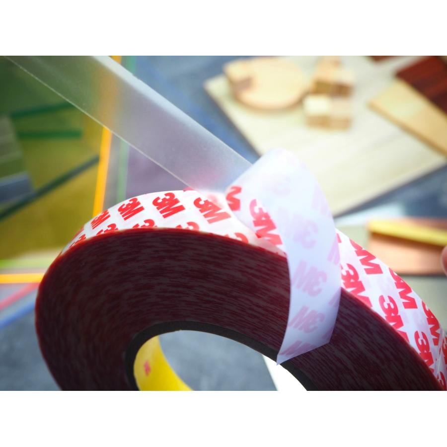 20mm「3M PETフィルム基材 両面粘着テープ GPT-020F 20mm幅×50m巻 1本」屋内外のディスプレイや看板の取り付け及びPOP広告の接着用など :GPT-020F-20 ...