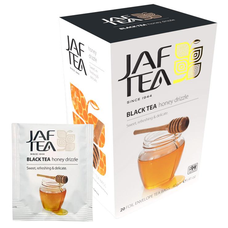 JAF TEA はちみつ紅茶 20包 ティーバッグ セイロンファミリー スリランカ 紅茶 メール便 送料無料 yp2 :jaf ...