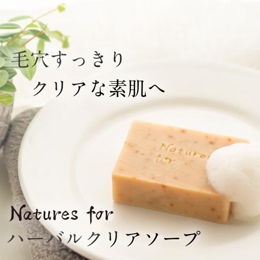 Naturesfor 公式 ハーバルクリアソープ 洗顔石けん 95g×3個セット :nf-hcs-784095-3:ネオナチュラル Yahoo!店 - 通販 - Yahoo!ショッピング