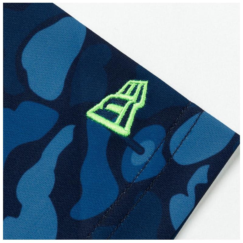 ニュー エラ NEW ERA 半袖 テック ポロシャツ Duck Hunter Camo -with Golf Ground- ネイビー ...