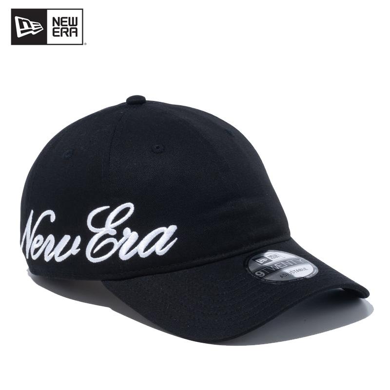 NEW ERA ニュー エラ 9TWENTY Essential エッセンシャル Script Logo スクリプトロゴブラック キャップ 帽子 : Neo Globe Yahoo!店 ...