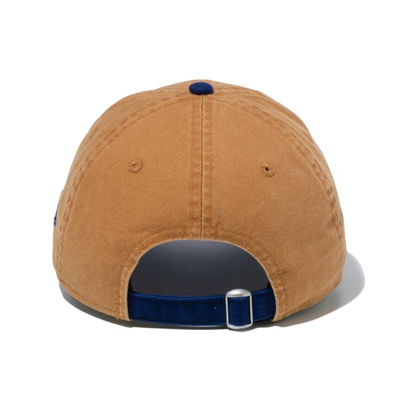 NEW ERA ニューエラ キャップ 9TWENTY MLB Washed Duck ロサンゼルス・ドジャース ライトブロンズ ネイビー ...