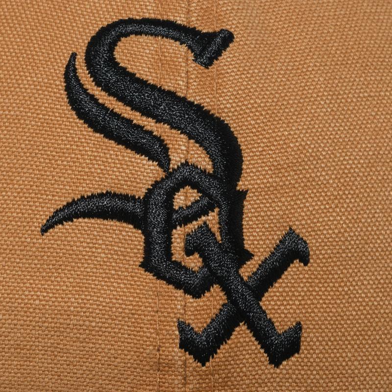 NEW ERA ニューエラ キャップ 9TWENTY MLB Washed Duck シカゴ・ホワイトソックス ライトブロンズ ブラック ...