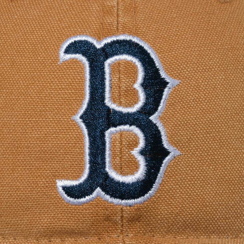 NEW ERA ニューエラ キャップ 9TWENTY MLB Washed Duck ボストン・レッドソックス ライトブロンズ マルーン ...