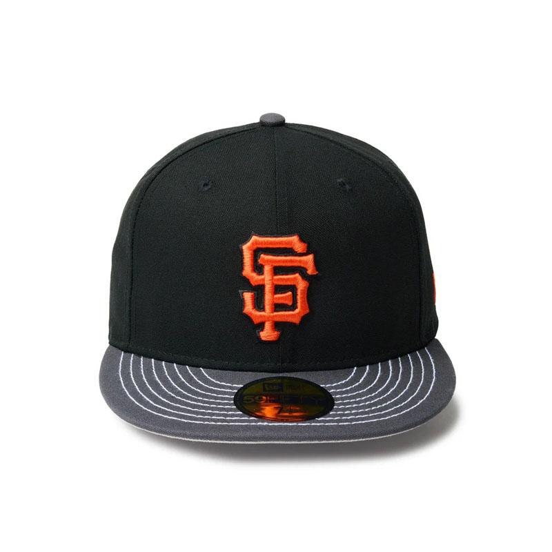 NEW ERA ニューエラ メンズ キャップ 帽子 レディース 59FIFTY Duck Canvas サンフランシスコ・ジャイアンツ ...