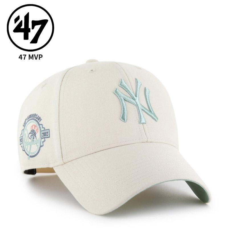 47Brand 47 フォーティーセブン キャップ 帽子 47BRAND MVP ニューヨーク・ヤンキース シュアショット サンドストーム 47A BCPTN-SUMVP17WBP-Y003 ...