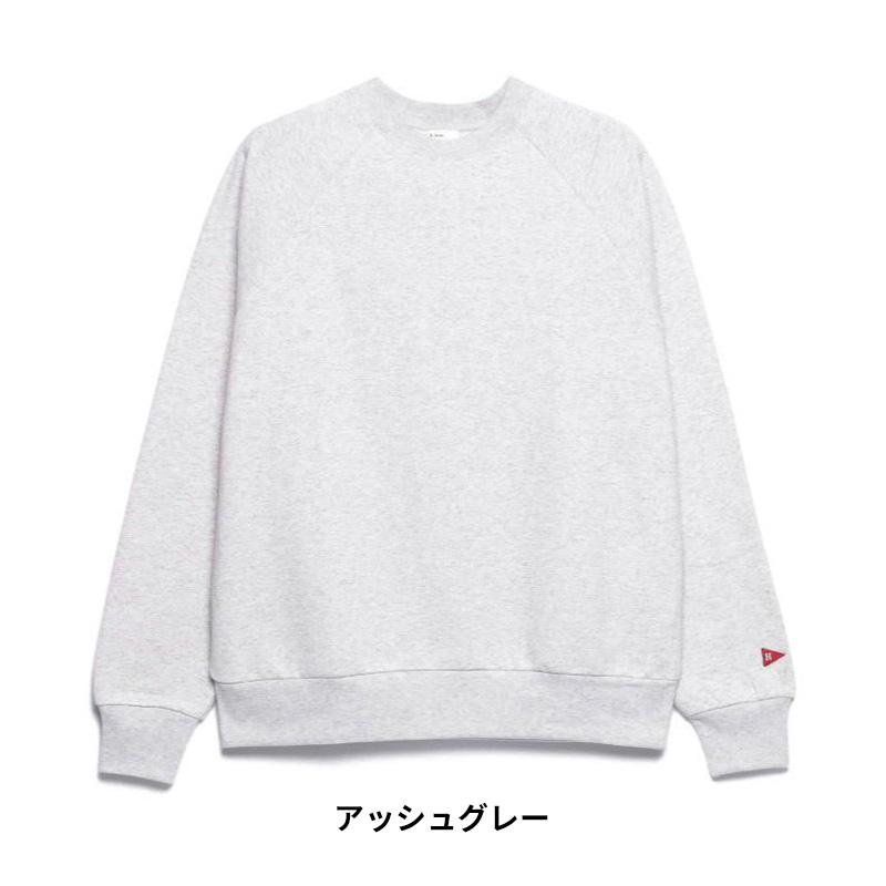 Healthknit（ヘルスニット） メンズ 無地 トレーナー レディース クラシックスウェット クルーネック 長袖 ベーシック デイリー ...