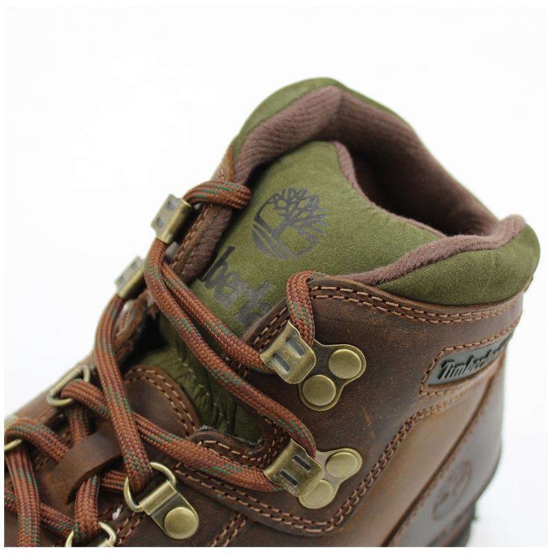 Timberland ティンバーランド メンズ ユーロ ハイカー ハイキング ブーツ Brown レザー 95100 : Neo Globe ...