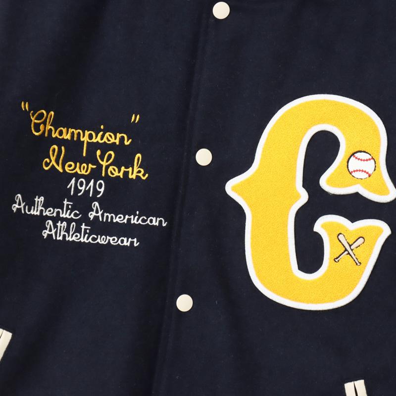 チャンピオン スタジャン メンズ Champion ヴァーシティジャケット 24FW C3-A610 秋 冬 アウター : c3-a610 : Neo Globe Yahoo!店 - 通販 ...