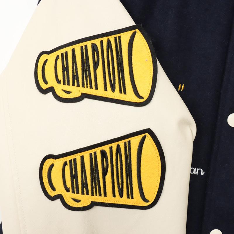 Champion チャンピオン スタジャン メンズ ヴァーシティジャケット 24FW C3-A610 秋 冬 アウター : Neo Globe Yahoo!店 - 通販 - Yahoo!ショッピング