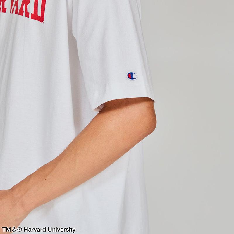 Champion チャンピオン T1011 メンズ 半袖Tシャツ カレッジ プリント Tシャツ HARVARD ハーバード大学 25SS MADE IN USA トップス C5-B307 ...