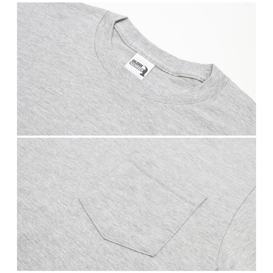 GILDAN ギルダン Gildan 半袖Tシャツ Hammer 6oz Pocket T-Shirt ハンマー 6オンス メンズ ポケット 半袖 Tシャツ カットソー : Neo Globe ...
