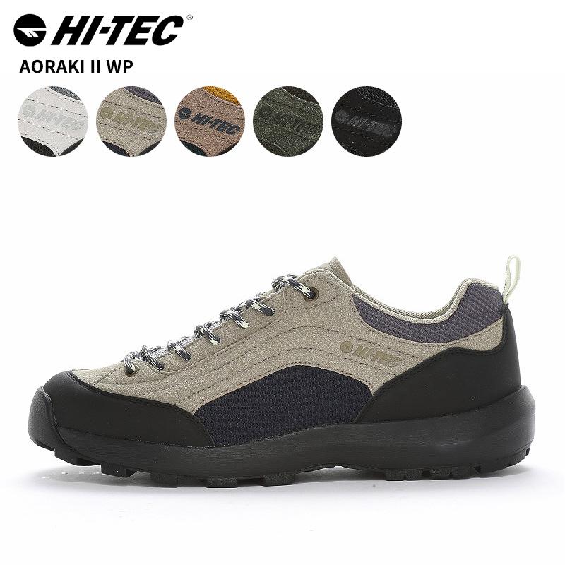 HI-TEC ハイテック メンズ 透湿 防水 スニーカー アオラキ 2 WP AORAKI II HT HK045 アウトドアシューズ 靴 キャンプ フェス : Neo Globe Yahoo ...