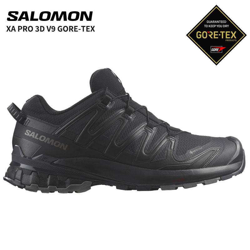 サロモン メンズ 超軽量 トレイルランニングシューズ  SALOMON XA PRO 3D V9 GORE-TEX スニーカー  メンズ L47820200 SALOMON（サロモン） SALOMON XA PRO 3D V9 GORE-TEX メンズ 男性