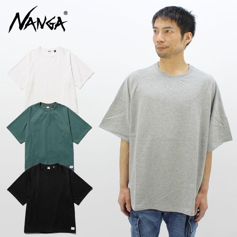 NANGA ナンガ 半袖Tシャツ ECO HYBRID RAGLAN SLEEVE OVERSIZED TEE Tシャツ メンズ : Neo Globe Yahoo!店 - 通販 ...