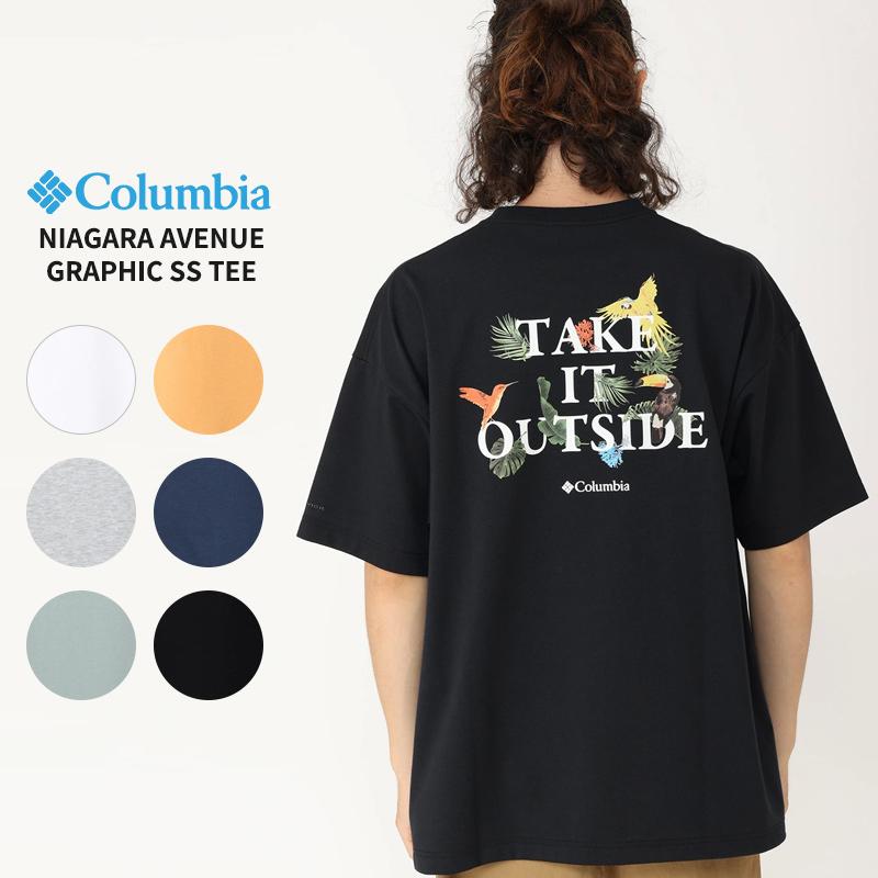 Columbia（コロンビア） 半袖Tシャツ ナイアガラアベニューグラフィックショートスリーブティー Niagara Avenue ...