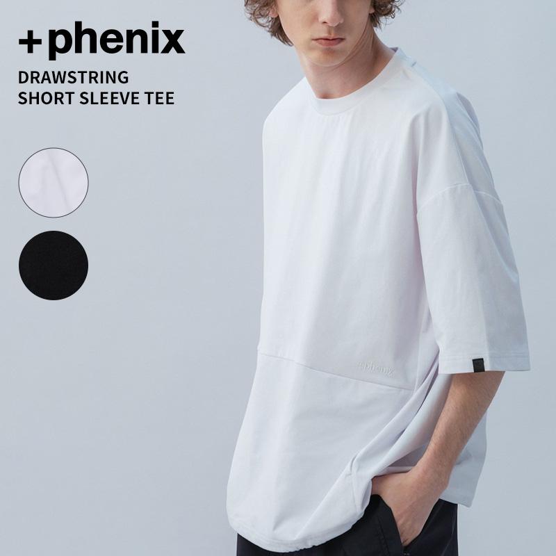+phenix（プラスフェニックス） プラス フェニックス メンズ 吸水速乾 半袖Tシャツ + phenix ドローストリング Tシャツ UV ...