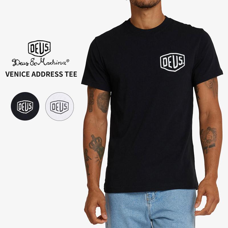DEUS EX MACHINA デウスエクスマキナ Deus Machina 半袖Tシャツ VENICE ADDRESS TEE メンズ 半袖 Tシャツ : Neo Globe Yahoo!店 ...