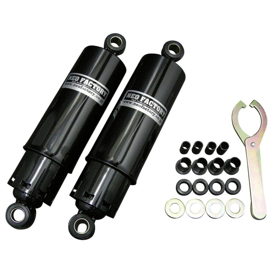 Harley Davidson 11in フルカバーショートショック ブラック 04y− XL用 : ネオファクトリー - 通販 - Yahoo!ショッピング