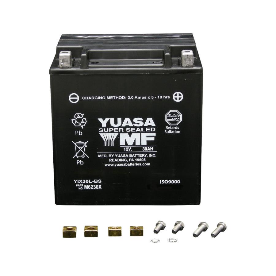 Harley Davidson（ハーレー・ダビッドソン） ユアサバッテリー YIX30L−BS : ネオファクトリー - 通販 - Yahoo ...