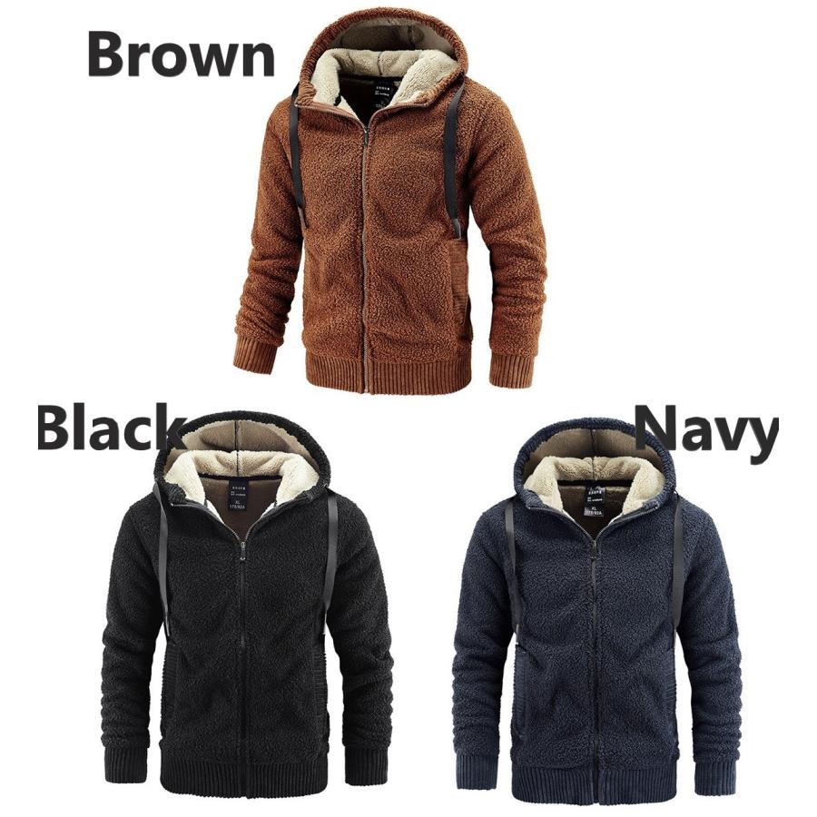 もこもこパーカー 裏起毛 アウター 暖か 防寒 n706 : NEOMALLヤフーショッピング店 - 通販 - Yahoo!ショッピング